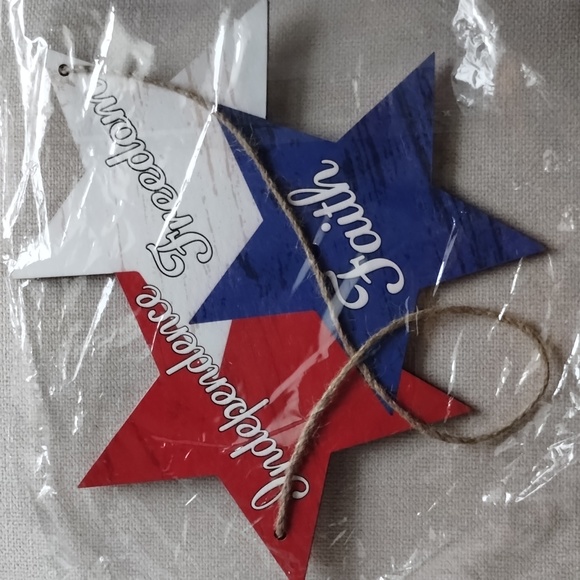 unbranded | Accents | American 4th Of July Wooden Hanging Wall Decor ...